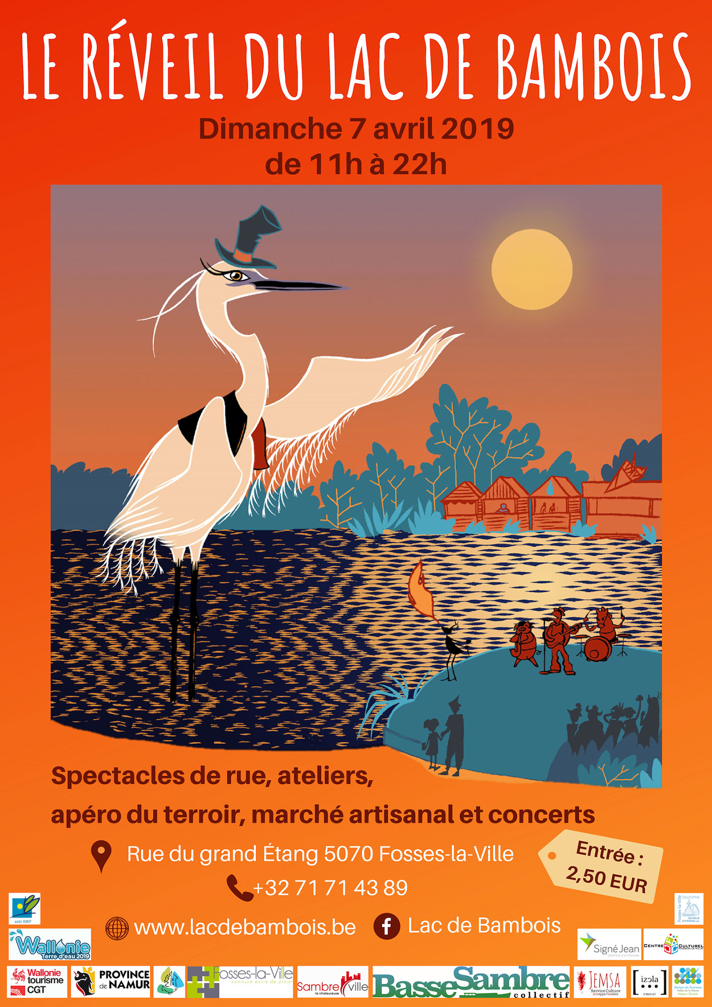 Lac de Bambois | Situé à Fosses-la-Ville, venez découvrir des circuits ...